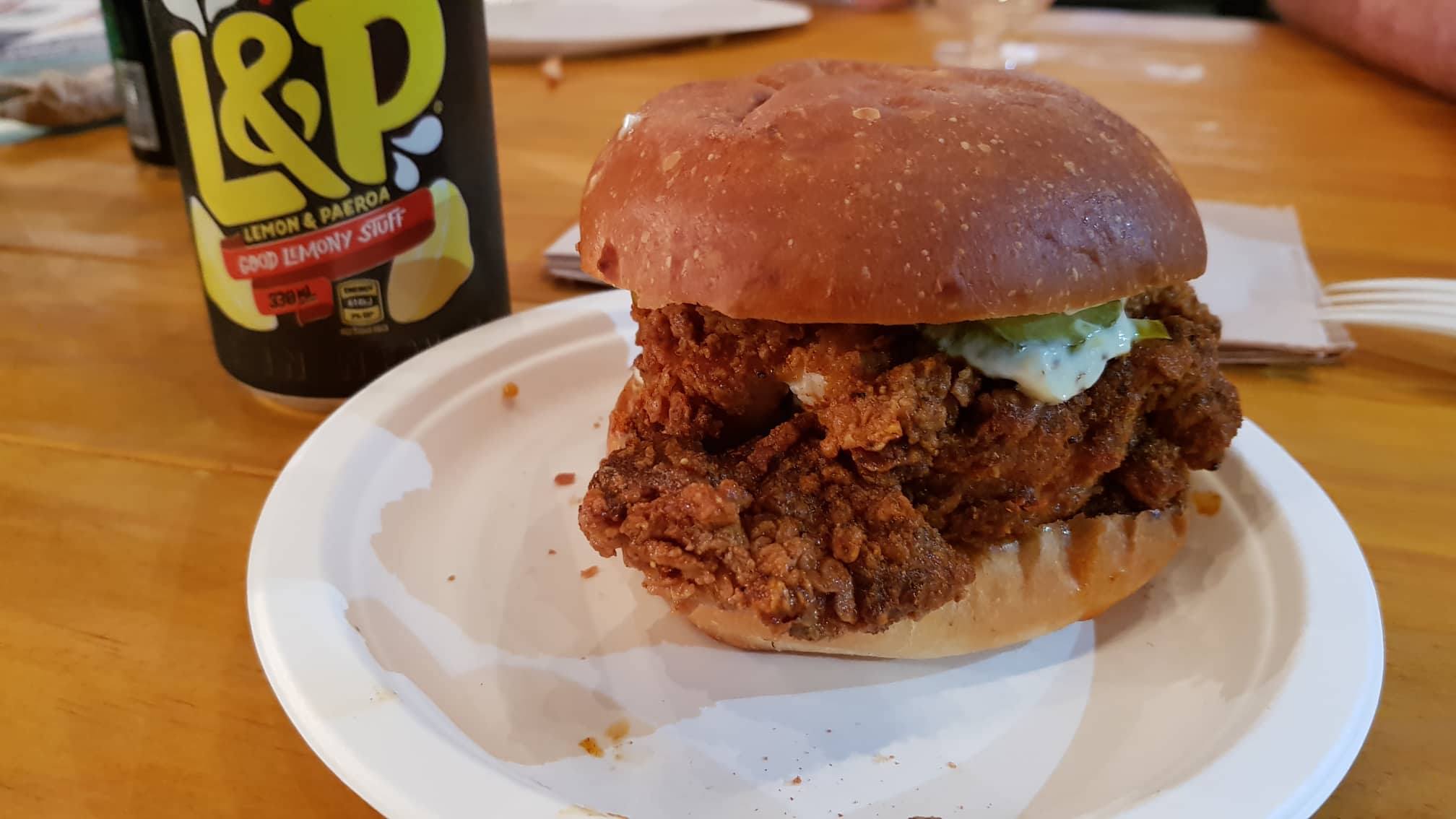 Peaches Hot Chicken - Burger Review - THE EMPIRE