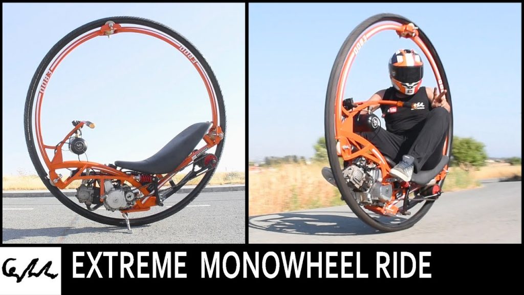 Monowheel build and Test - THE EMPIRE