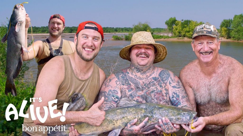 Catfish noodling – Fishing Adventure - THE EMPIRE