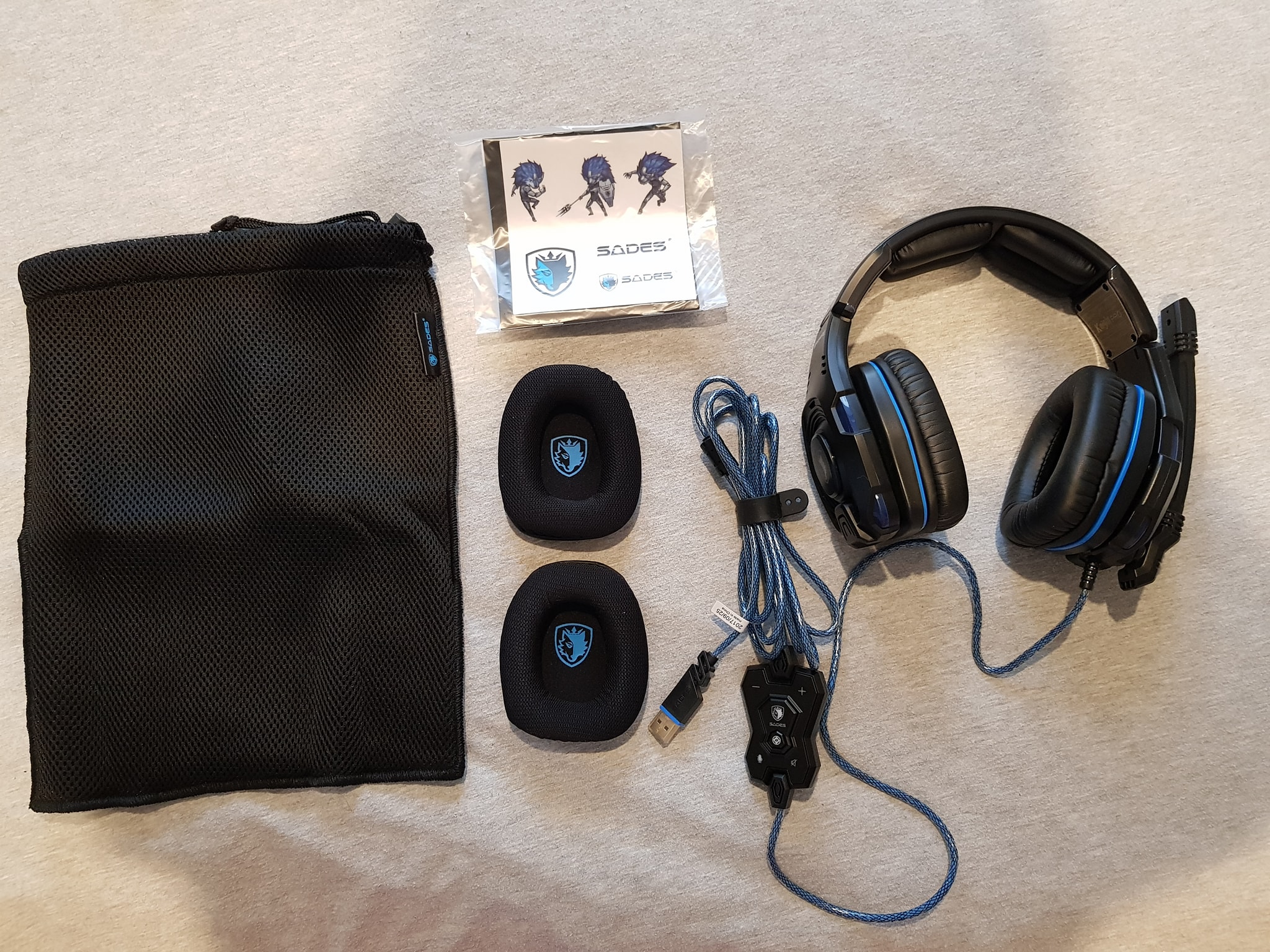 Review - SADES Knight Pro Headset - THE EMPIRE