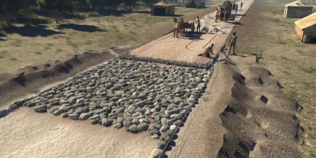 How the Romans made Roads - THE EMPIRE
