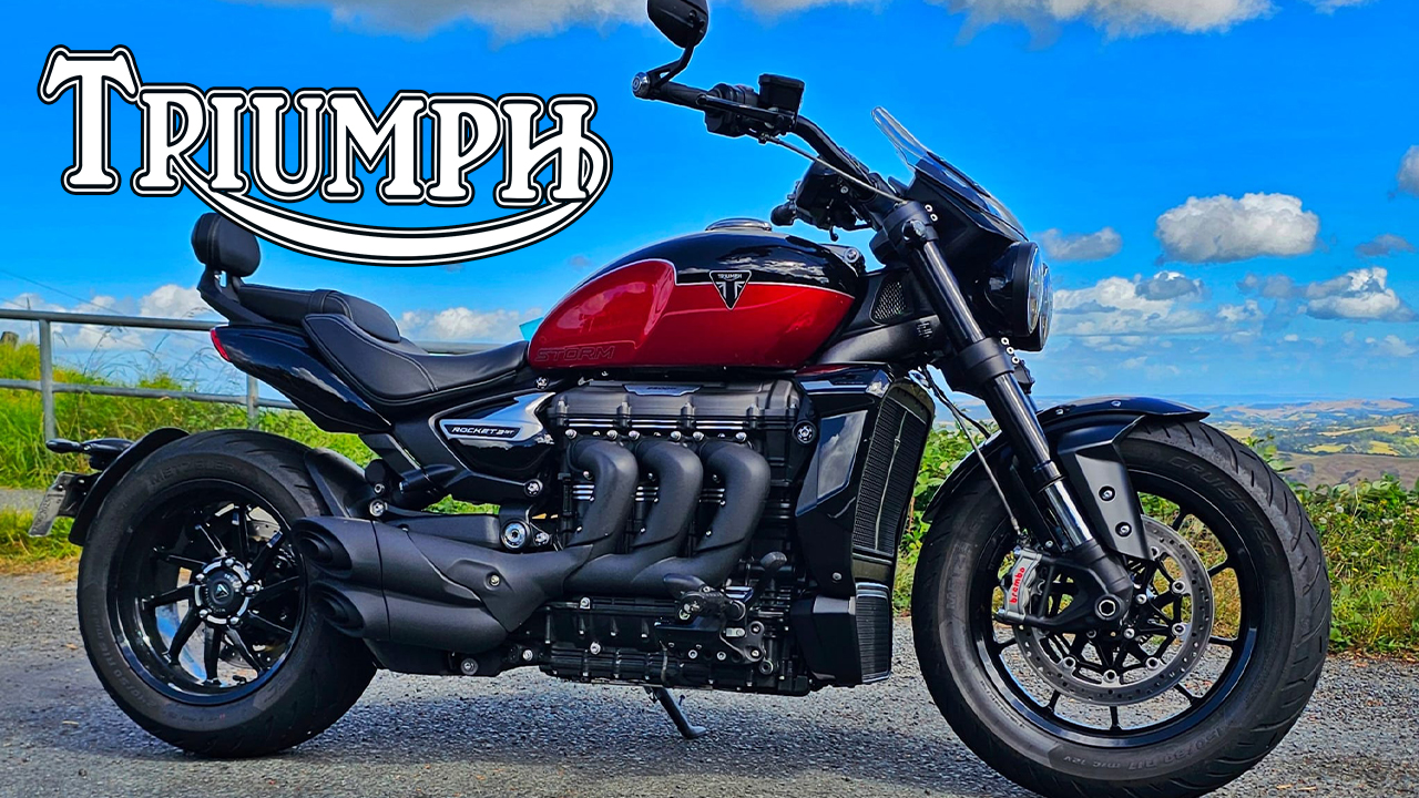 Triumph Rocket3 GT Storm - The Open Road - THE EMPIRE